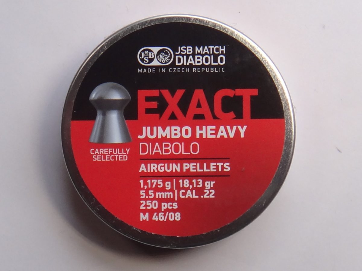 JSB Exact Jumbo Heavy .22 cal pellets - Airguns NZ